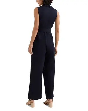 PHASE EIGHT Petite Emry Cowl Neck Belted Jumpsuit