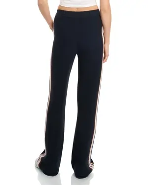 Casablanca Cafe Stripe Knit Track Pants