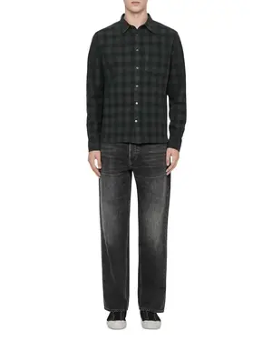 ALLSAINTS Bower Cotton Relaxed Check Shirt