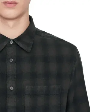 ALLSAINTS Bower Cotton Relaxed Check Shirt