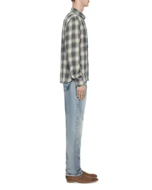 ALLSAINTS Brook Cotton Plaid Pocket Shirt