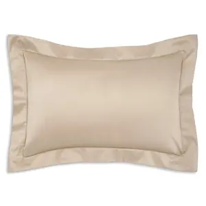 CELSO DE LEMOS Bourdon Sateen Sham Set, King - Powder