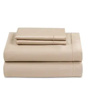 CELSO DE LEMOS Bourdon Flat Sheet, King - Powder