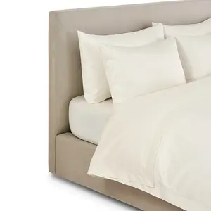 CELSO DE LEMOS Secret Fitted Sheet, King Ivory