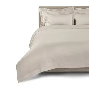 CELSO DE LEMOS Bourdon Duvet Cover, Queen - Nacre
