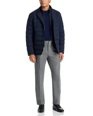 MOORER Sinardi Quilted Removable Bib Insert Jacket