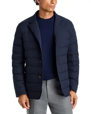 MOORER Sinardi Quilted Removable Bib Insert Jacket