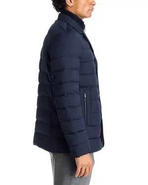 MOORER Sinardi Quilted Removable Bib Insert Jacket