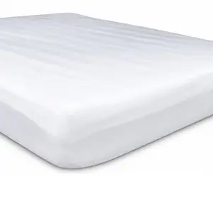 HUDSON PARK COLLECTION My Allergy Pro Pima Cotton Mattress Protector, Queen Exclusive