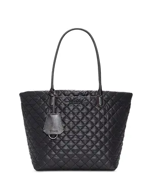 Mz Wallace Metro Medium Nylon Daily Tote - Black