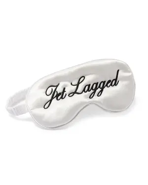 ABBODE Jet Lagged Satin Eye Mask