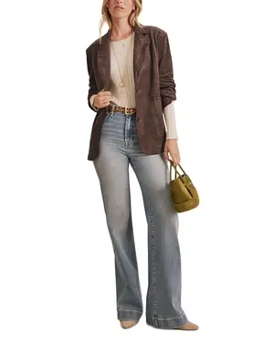 Splendid Ryder Faux Suede Blazer