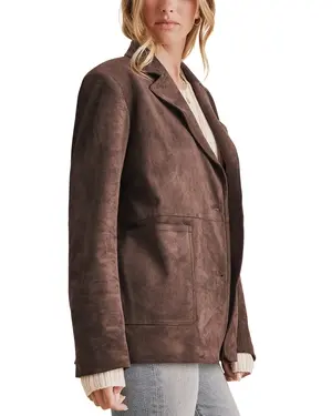 Splendid Ryder Faux Suede Blazer