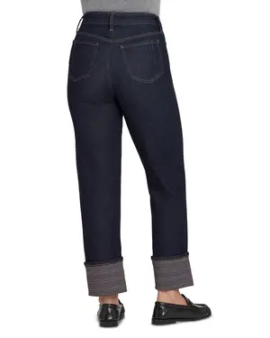 NYDJ Kasey Cotton Blend Ankle Stovepipe Jeans