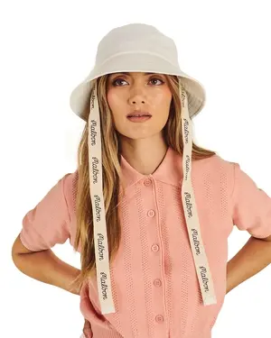 MALBON Dena Cotton Blend Bucket Hat