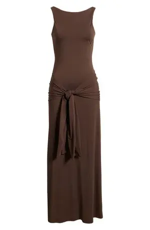 WAYF Isoldeia Tie Detail Gown