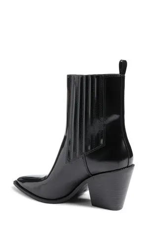 OPEN EDIT Angie Faux Leather Western Bootie