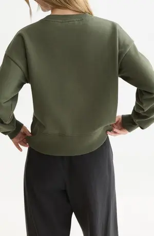 Scotch & Soda Ribbon Embroidery Loose Fit Sweatshirt