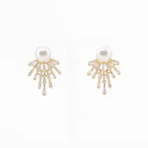 AREA STARS Ritika Pearl Studs