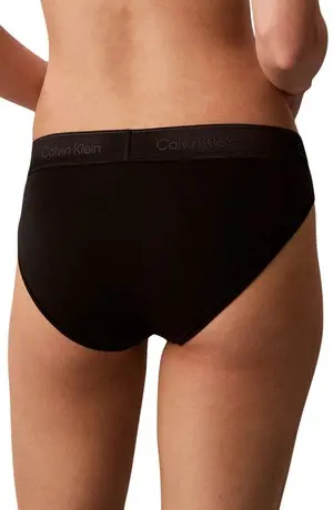 Calvin Klein Icon Cotton Blend Bikini - Black