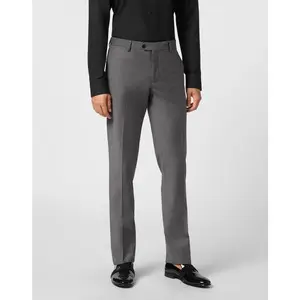 Philipp Plein Classic Wool Trousers - Grey