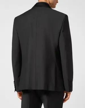Philipp Plein Wool Blazer Lord Fit Flame