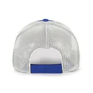 '47 Denver Broncos Throwback Headstone Trucker Adjustable Hat