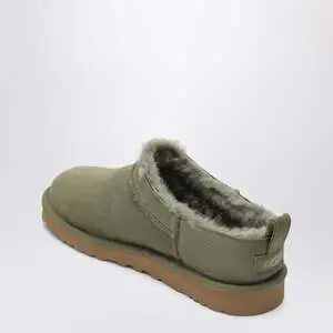 UGG Burnt Olive Classic Micro Ankle Boots