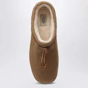 UGG Bucked Chestnut Suede Sabot