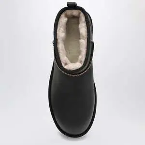 UGG Classic Ultra Mini Contrast Leather Boots