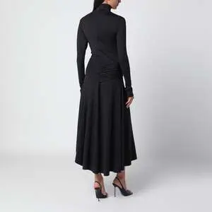 Victoria Beckham Asymmetrical Dress With High Neck