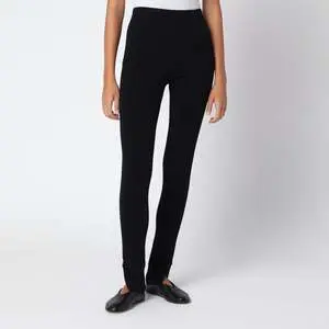 TOTEME Tight Leggings In Viscose Blend - Black