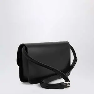 TOTEME Leather Clutch Bag With T-lock Closure - Black