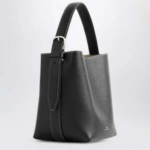 TOTEME Small Belted Tote Bag In Grained Leather