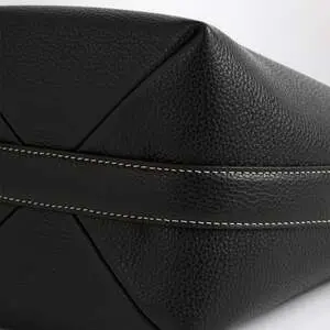 TOTEME Small Belted Tote Bag In Grained Leather