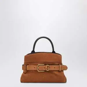 Marc Jacobs Dakota The Small Satchel Copper Suede Bag - Brown