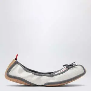 Balenciaga Ivory/grey Ballet Sneakers In Technical Fabric - Multicolor