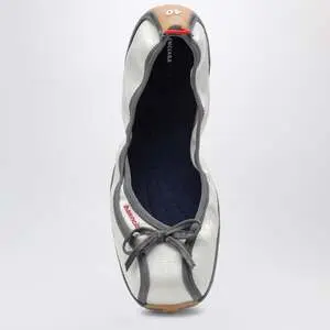 Balenciaga Ivory/grey Ballet Sneakers In Technical Fabric - Multicolor
