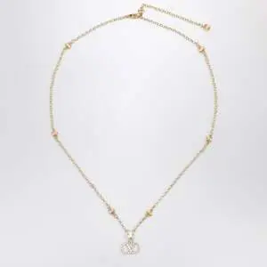 Valentino Garavani Necklace With Vlogo Signature Pendant - Metal
