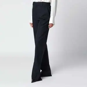 Bottega Veneta Midnight Shetland Wool Trousers