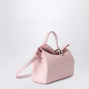 Jacquemus Le Petit Valérie Handbag In Leather, Pale - Pink