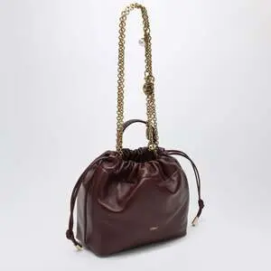 Chloé Icons Mini Shoulder Bag - Burgundy