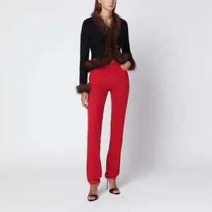 Chloé Berry Cotton Denim Jeans