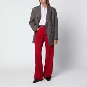 AMI Paris And Black Double-breasted Wool Blazer