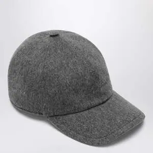 Loro Piana Melange Cashmere Baseball Cap