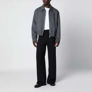AMI Paris Carbon Padded Jacket In Virgin Wool