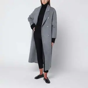 Loulou De Saison Irvin Long Coat In Wool And Cashmere