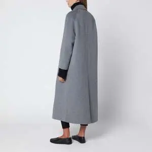 Loulou De Saison Irvin Long Coat In Wool And Cashmere