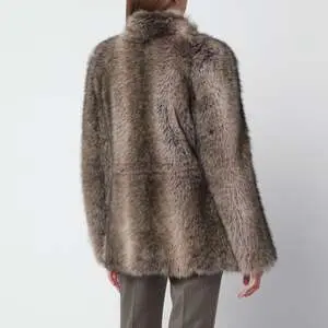 THE FRANKIE SHOP Shaded Faux Fur-effect Jacket
