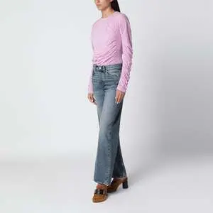 JW Anderson Orchid Top In Cotton-blend Jersey